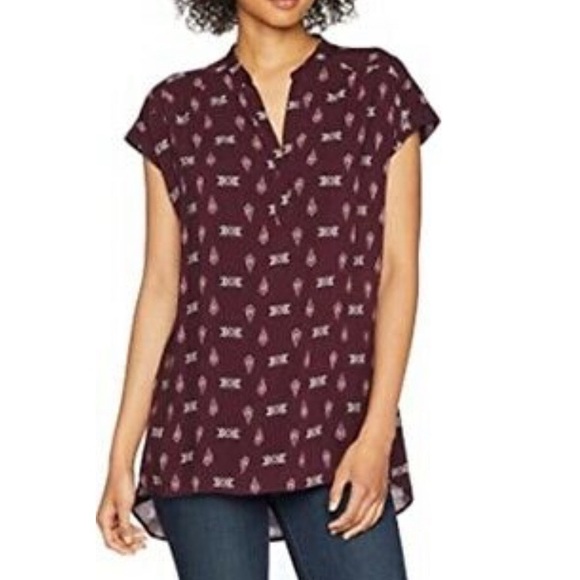 Pendleton | Tops | Euc Pendleton Printed Cap Sleeve Shirt | Poshmark
